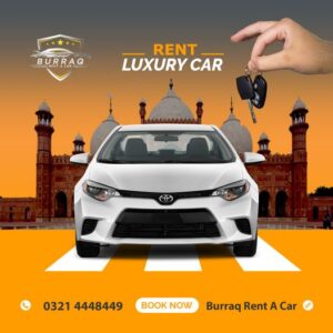BURRAQ - Rent a Car in Lahore - 0321 4448449